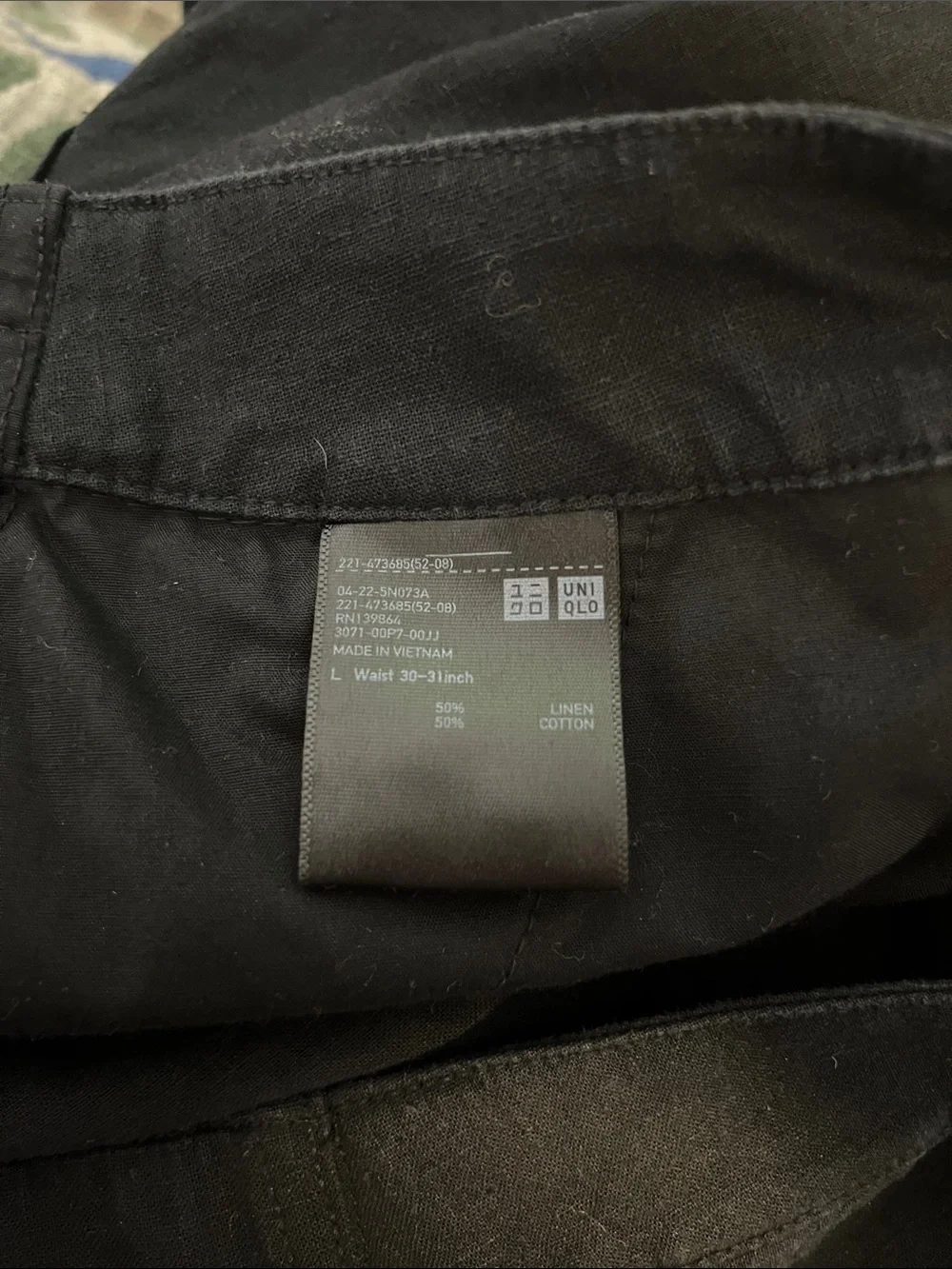 Uniqlo | Pants & Jumpsuits | Uniqlo Linen Cotton Tapered Pants | Poshmark
